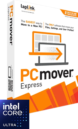 Intel Recommends PCmover Express | Effortless PC Transfer by Laplink